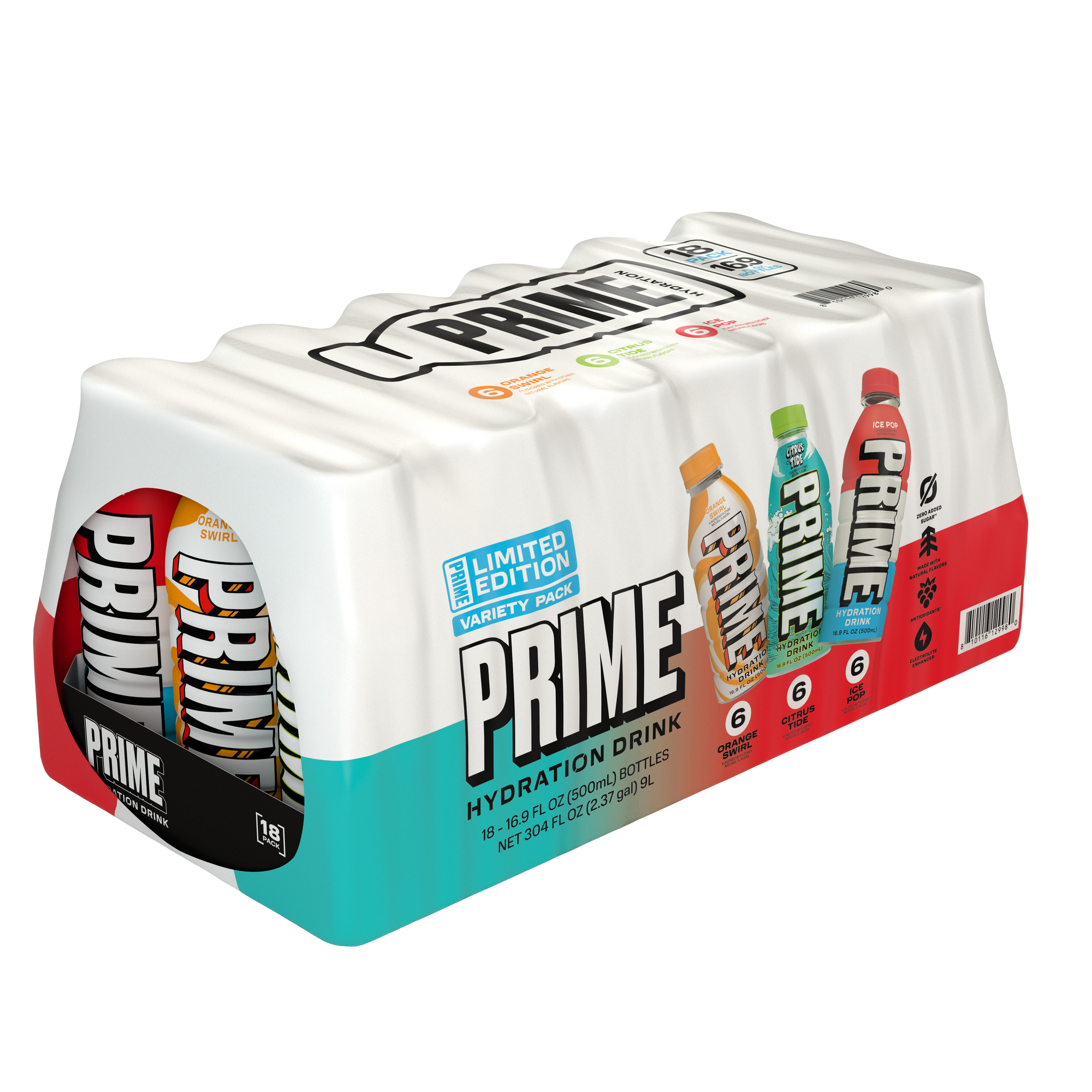 Hydration - Orange Swirl, Citrus Tide, Ice Pop - PRIME