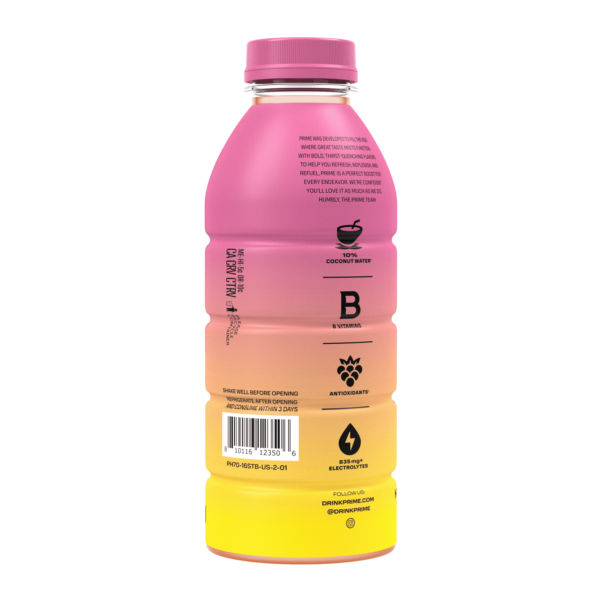 PRIME Hydration - Strawberry Banana, 12 PK