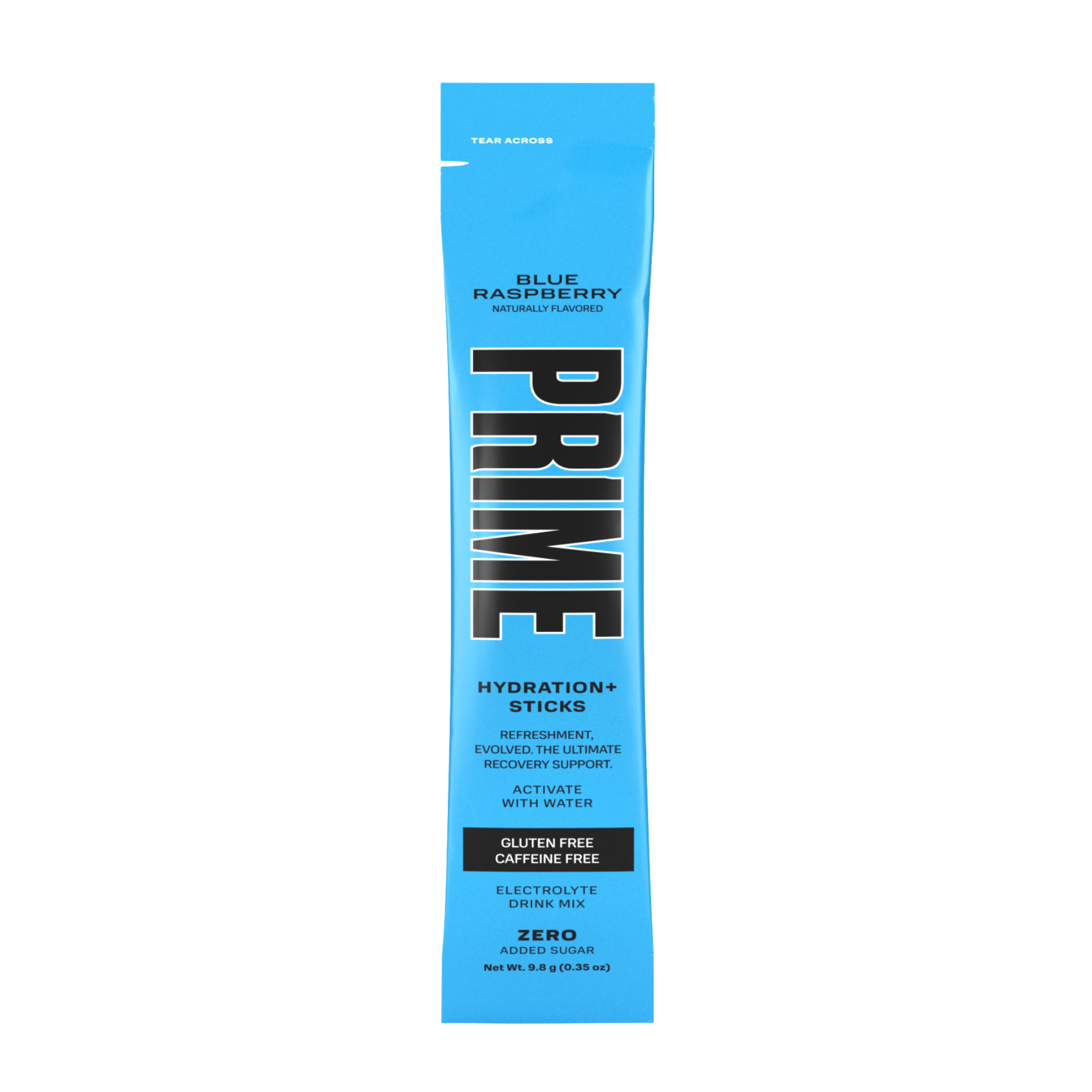 PRIME Hydration+ Sticks - Blue Raspberry, 6 PK
